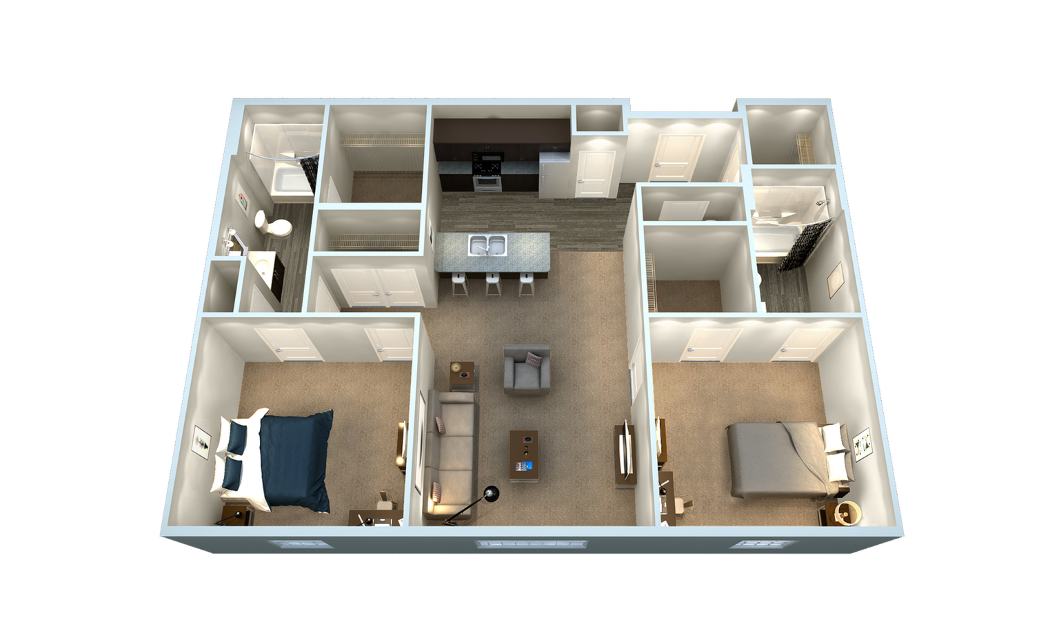 Floor Plans | Greenville ECU Apartments